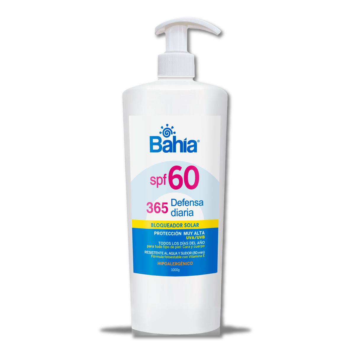 Bloqueador Bahía 365 Defensa Diaria SPF60 1000 g. – BOTICAPORTUGAL