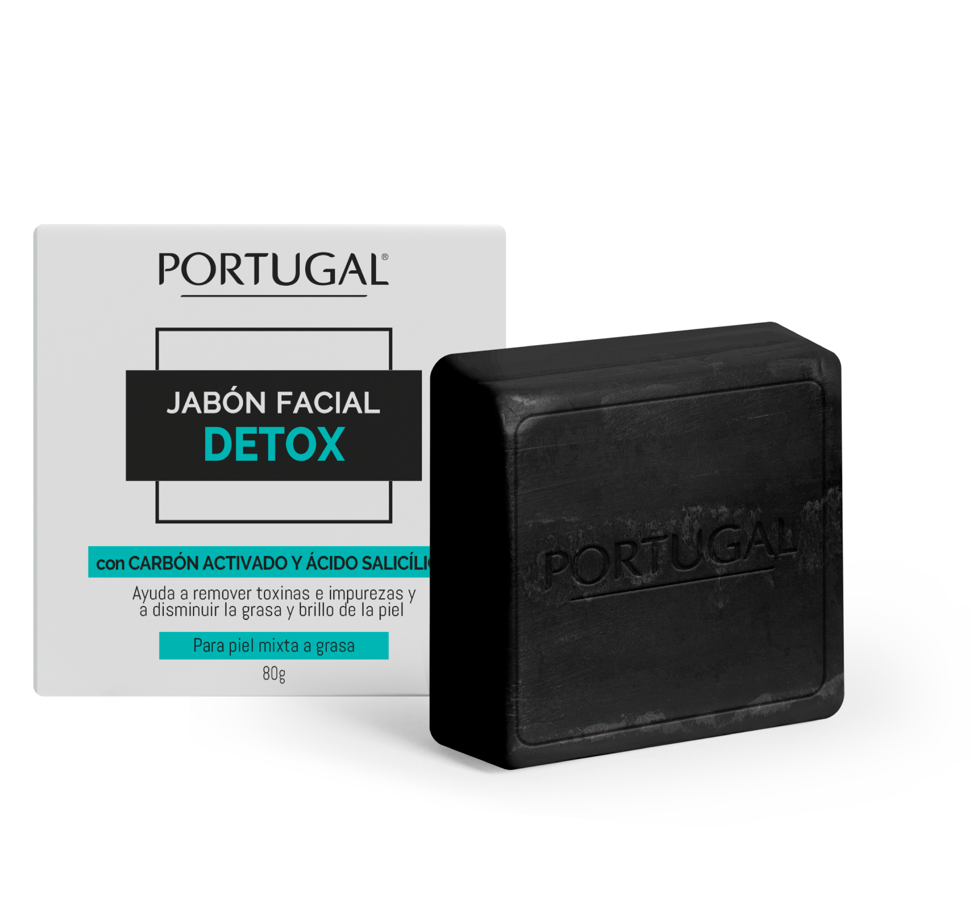 Jabón Facial Detox Barra – BOTICAPORTUGAL