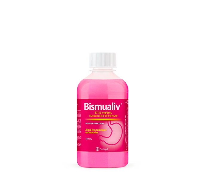 Bismualiv Suspensión Oral 150 ml. – BOTICAPORTUGAL