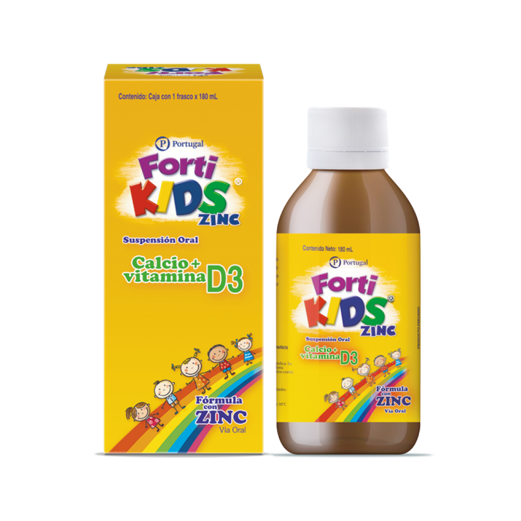Fortikids Zinc 180 ml. – BOTICAPORTUGAL