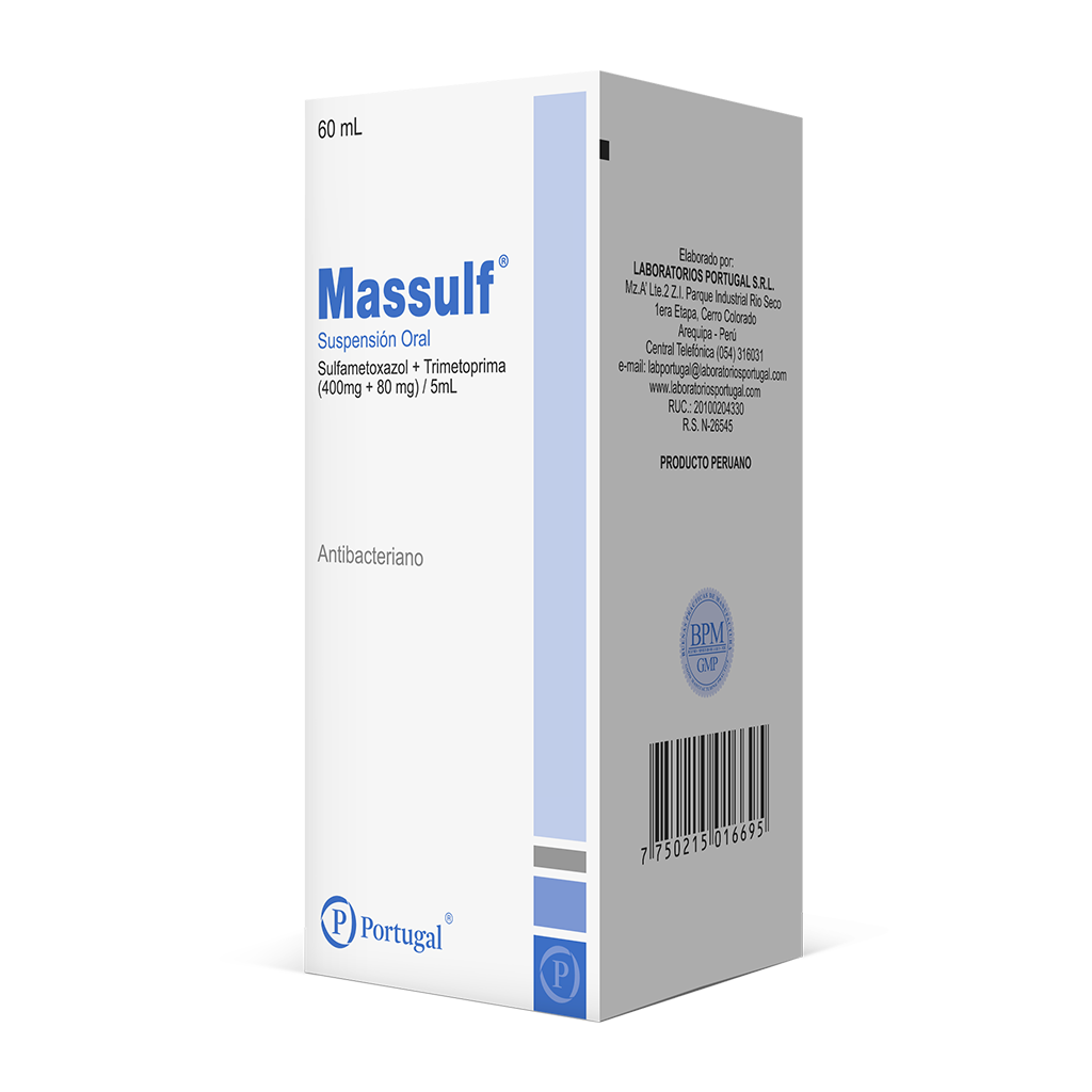 Massulf Suspension Oral 400Mg+80Mg/5Ml 60 Ml – BOTICAPORTUGAL