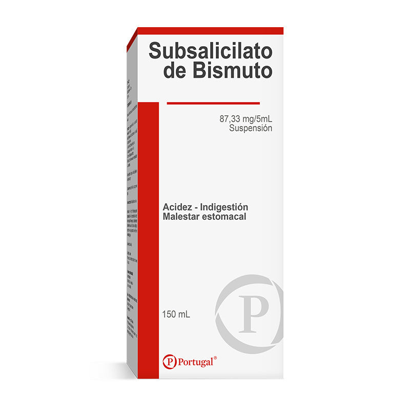 Subsalicilato De Bismuto 150 Ml Fco – BOTICAPORTUGAL