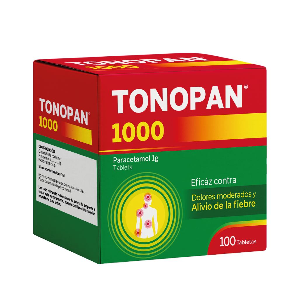 Tonopan 1000 Tabletas - Blister – BOTICAPORTUGAL