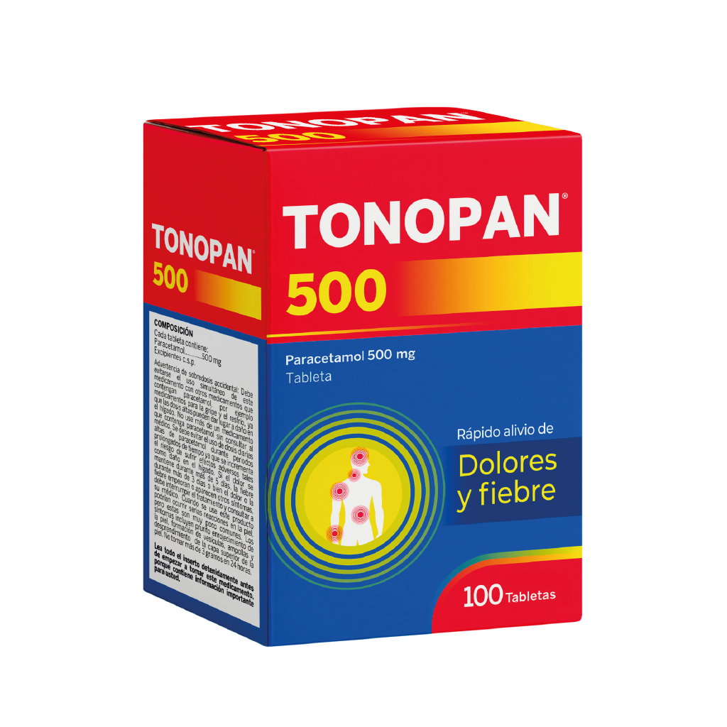 Tonopan 500 Tabletas - Blister – BOTICAPORTUGAL