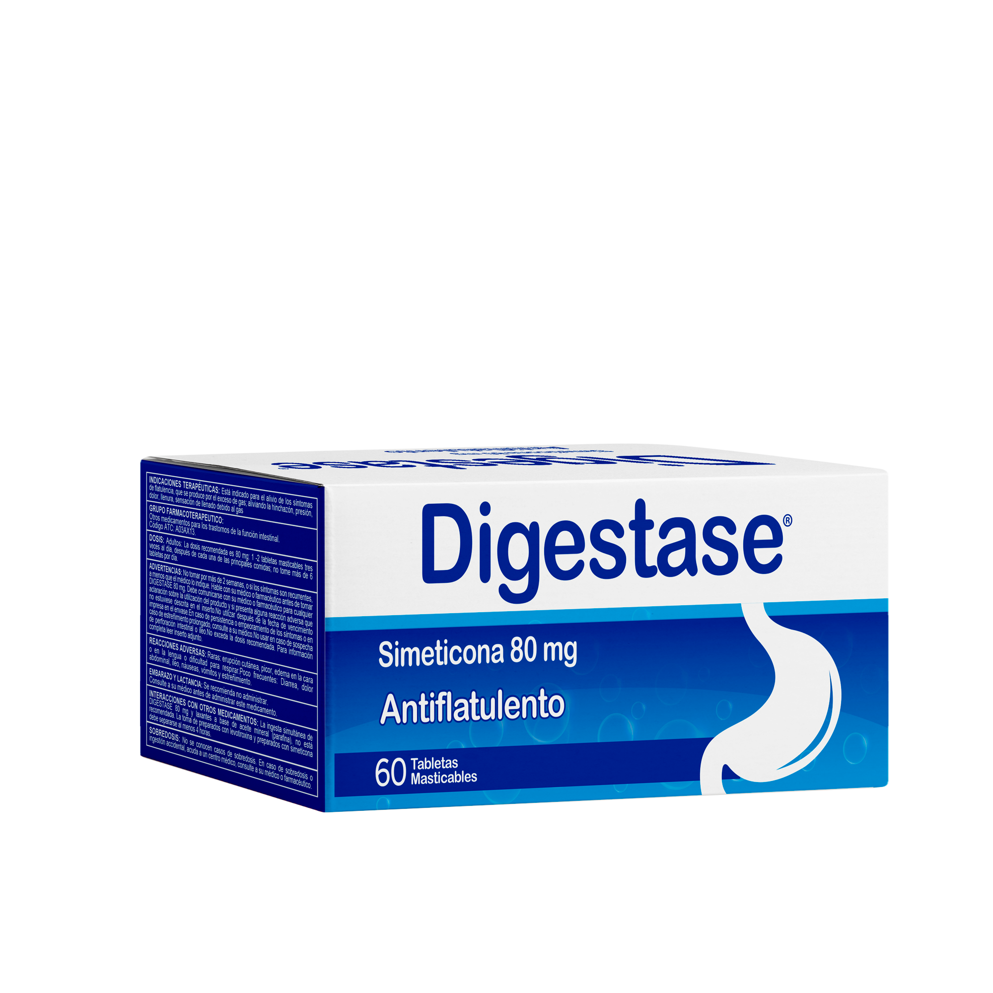 Digestase Tabletas Masticables - Blister – BOTICAPORTUGAL