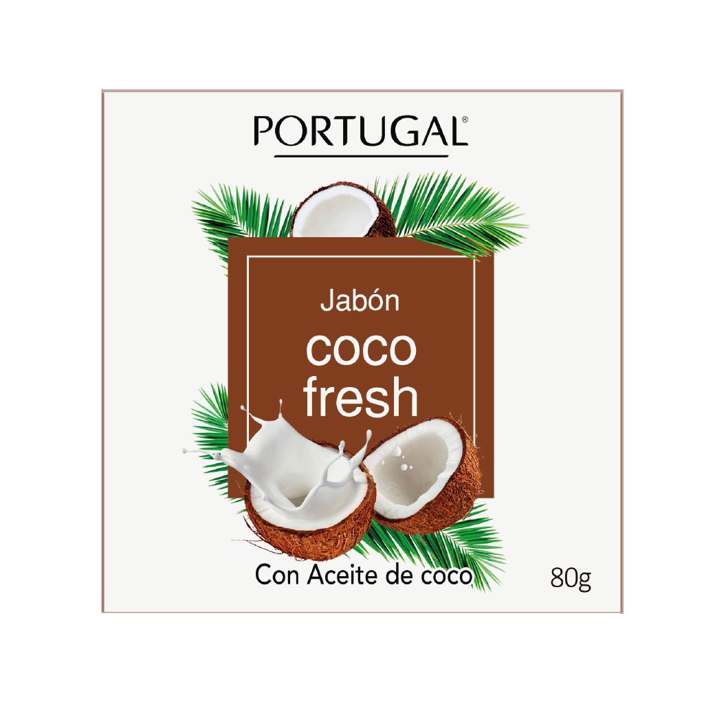 Jabón Corporal Coco Fresh 80 g. – BOTICAPORTUGAL