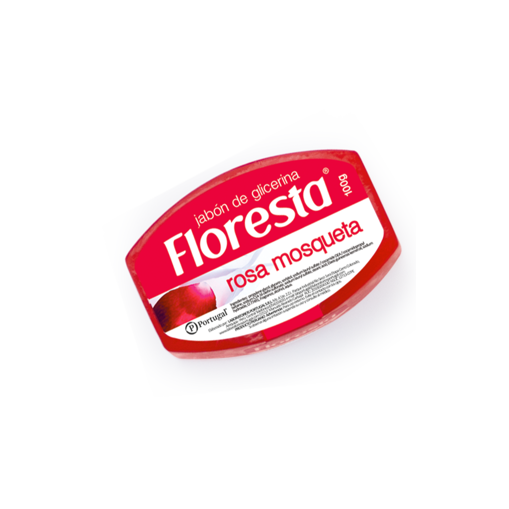 Jabón Glicerina Floresta Rosa Mosqueta 100 g. – BOTICAPORTUGAL