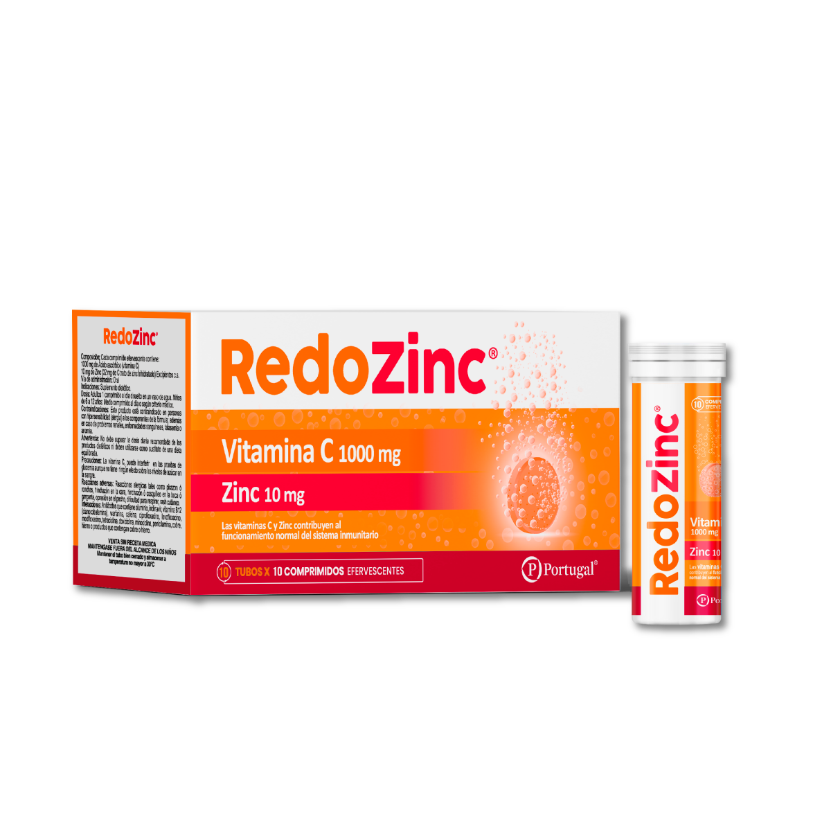 Redozinc Comprimidos Efervescente – BOTICAPORTUGAL